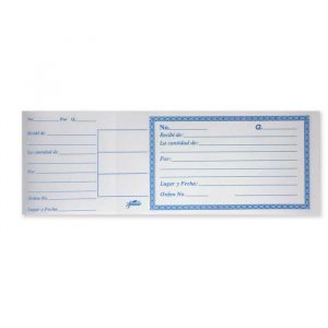 Block de recibos Apunta – Vivian